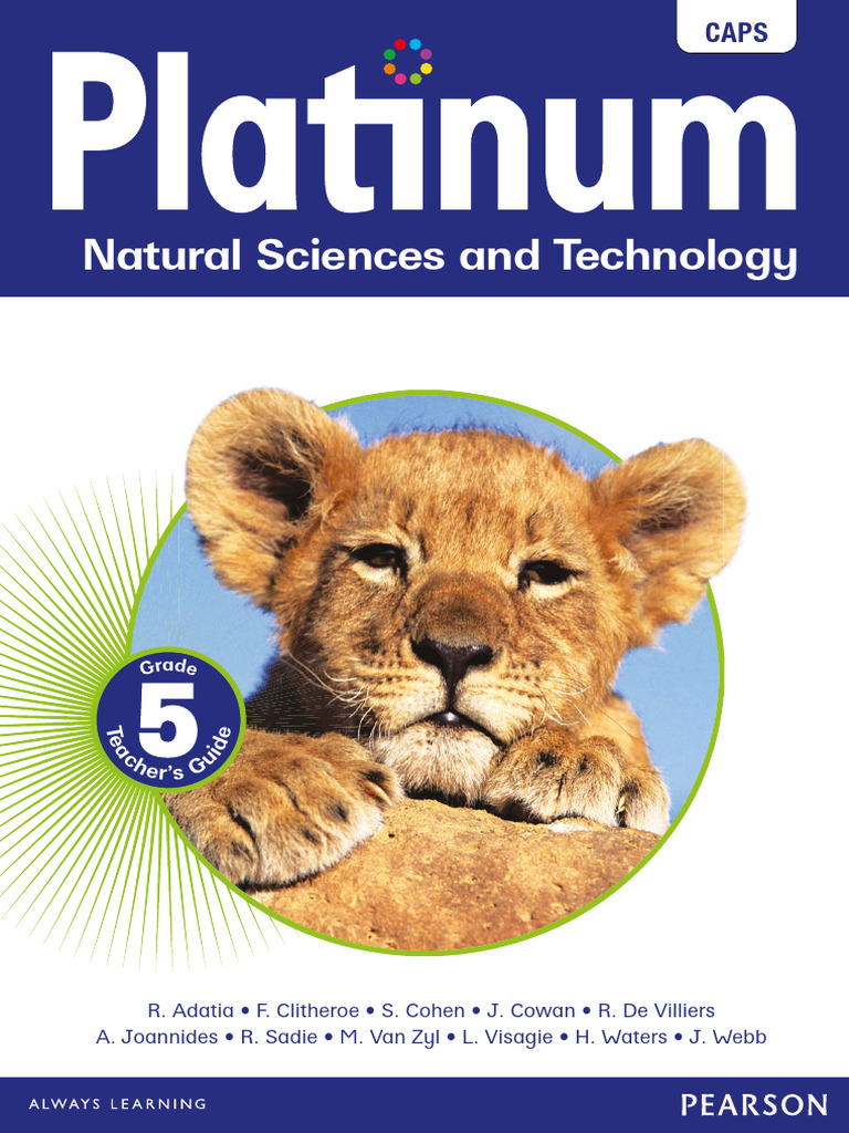 Grade 5 Platinum Natural Sciences and Technology Teachers Guide | PDF ...