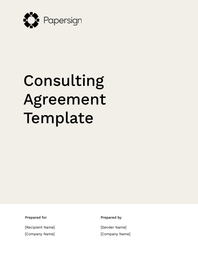 Consulting Agreement Template | PDF | Indemnity | Arbitration