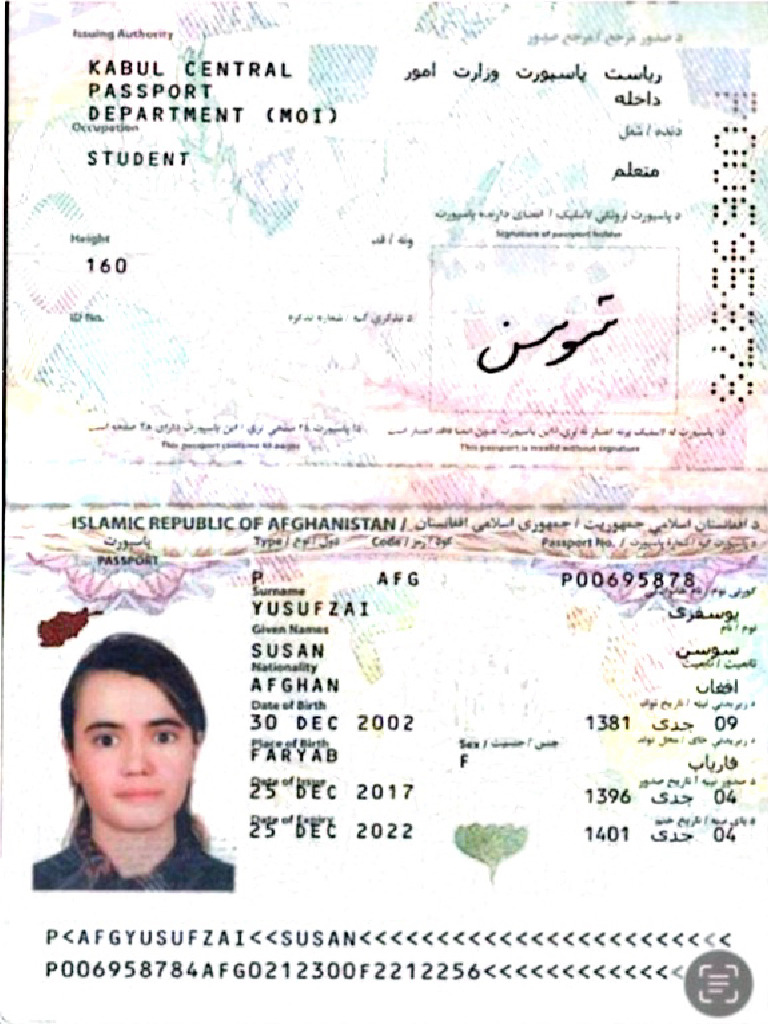 Susan Passport | PDF