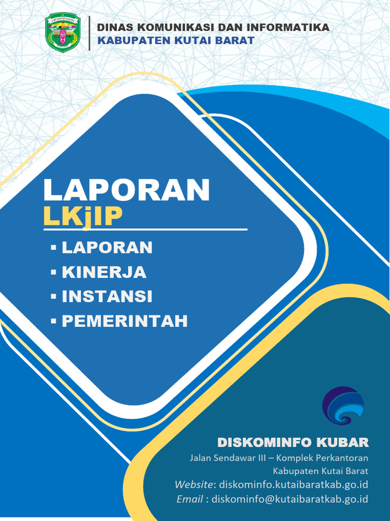 Laporan Lkjip Diskominfo Kubar 2023 | PDF