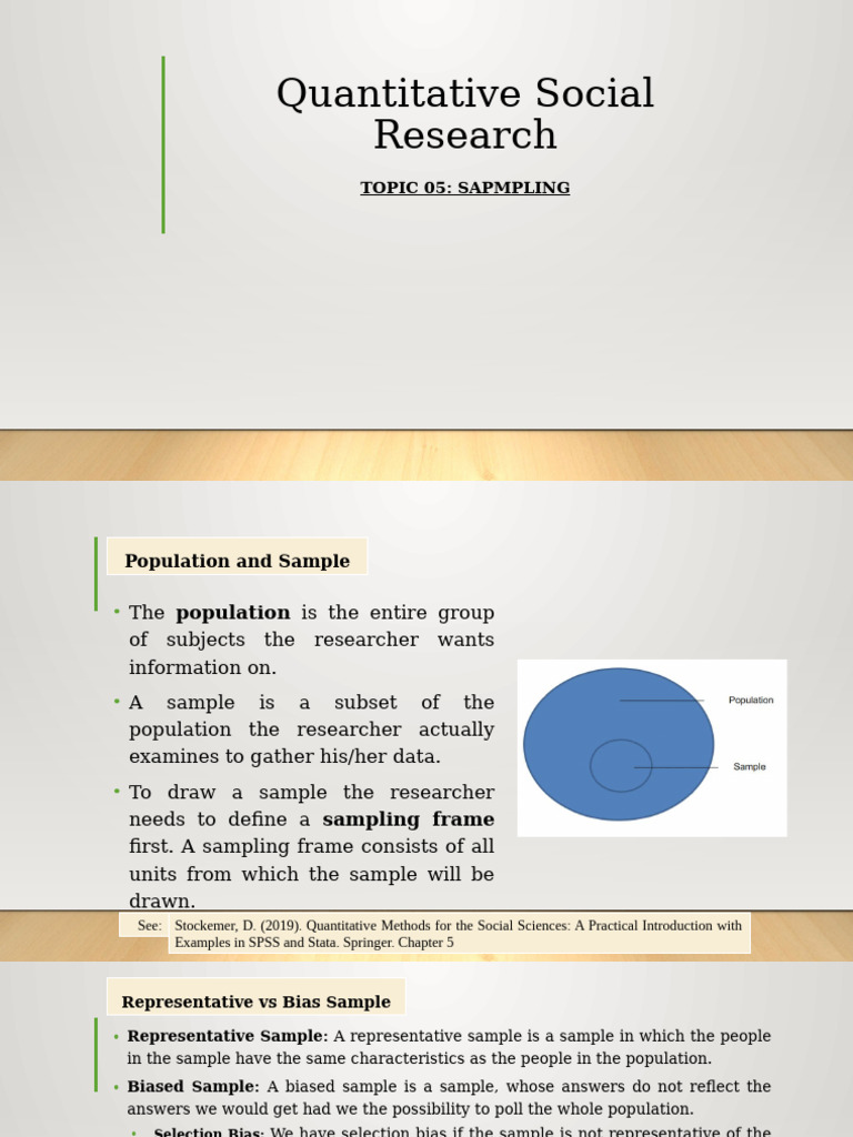 Understanding Sampling in Social Research | PDF | Sampling (Statistics ...