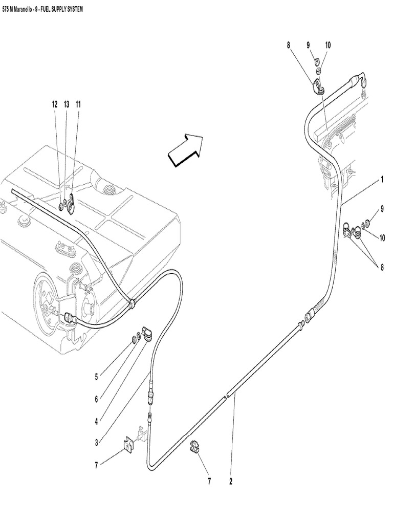 Ferrari 575M Fuel System Guide | PDF | Ignition System | Valve