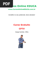 Apostila Completa sobre CFTV | PDF | Câmera | Dispositivo de carga acoplada