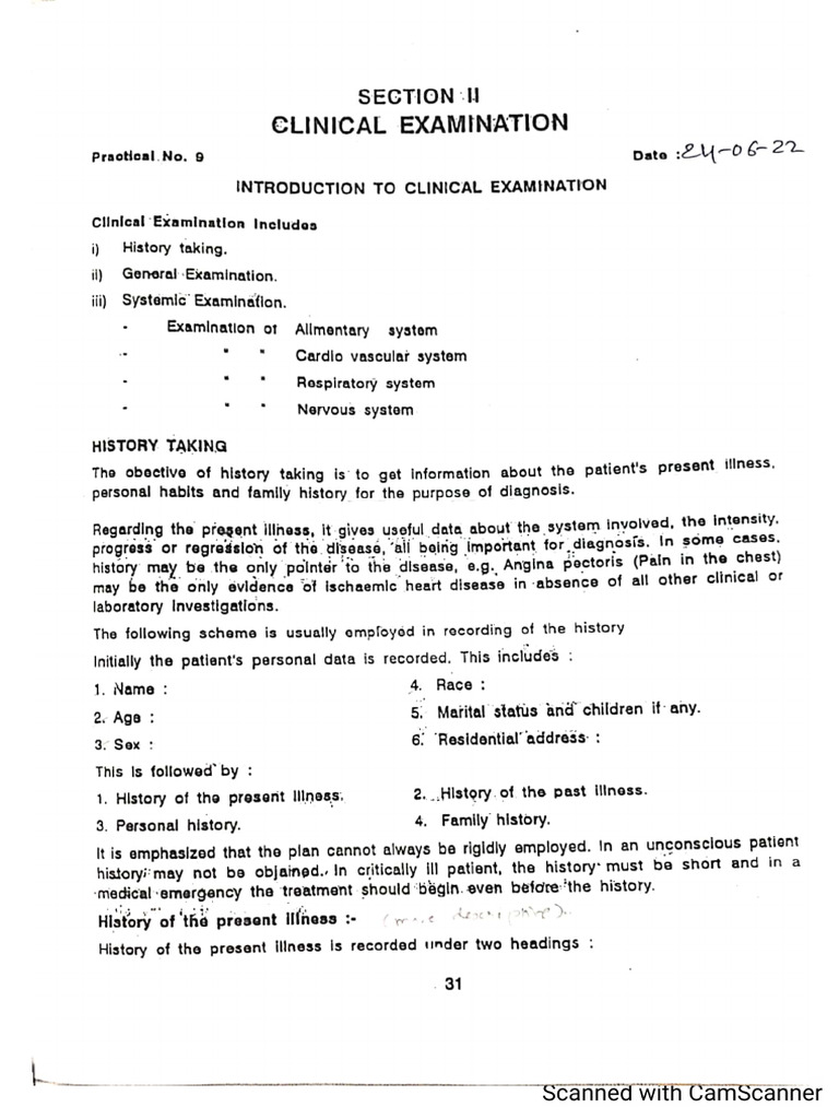 Clinical Exams 2 | PDF