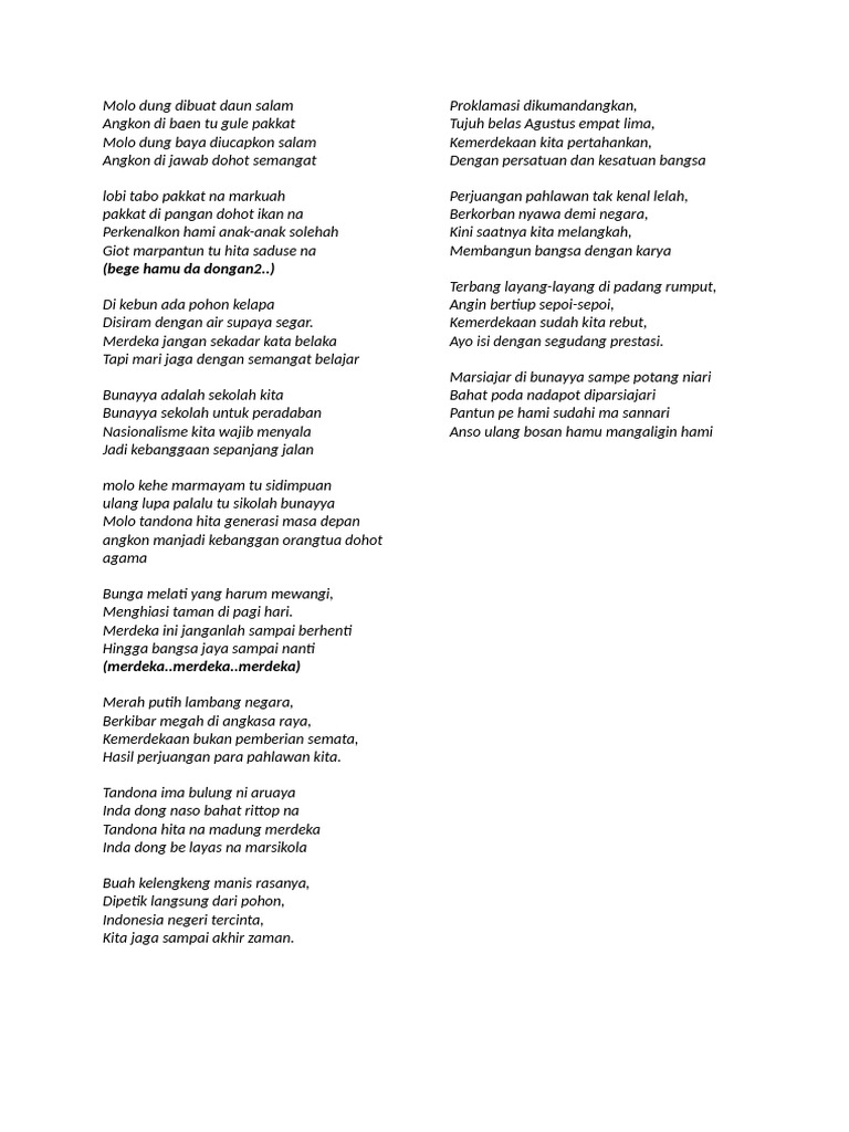 Pantun Kemerdekaan | PDF