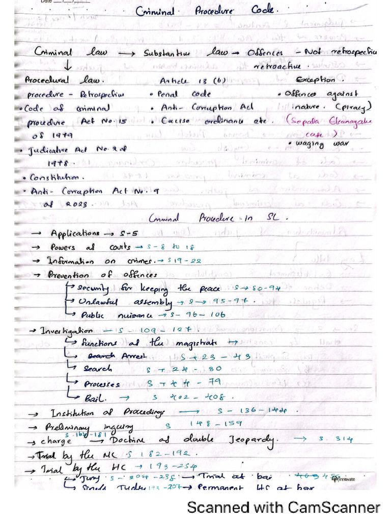 Criminal Procedure Code | PDF