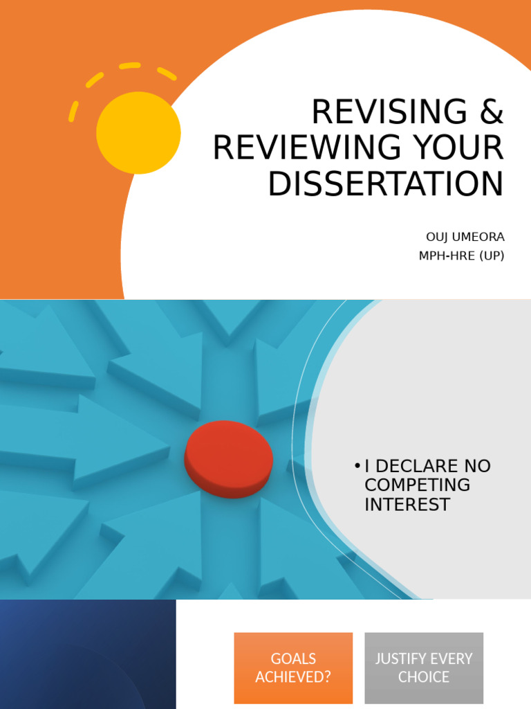 Dissertation Review and Publication Guide | PDF | Thesis | Scientific ...