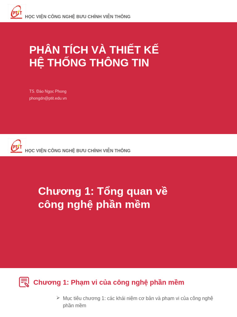 Phan Tich Va Thiet Ke HTTT | PDF