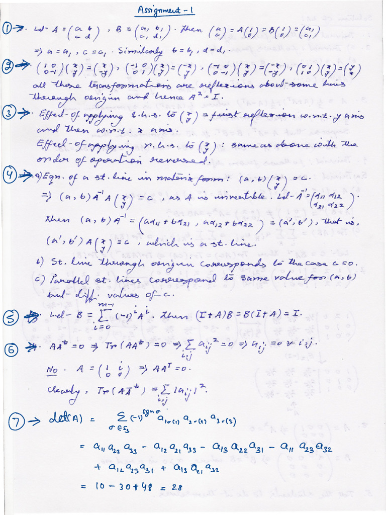 Sol Assignment 1 | PDF