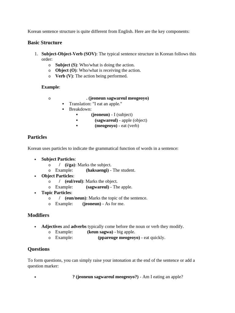 Sentence Structure 4 | PDF | Self-Improvement