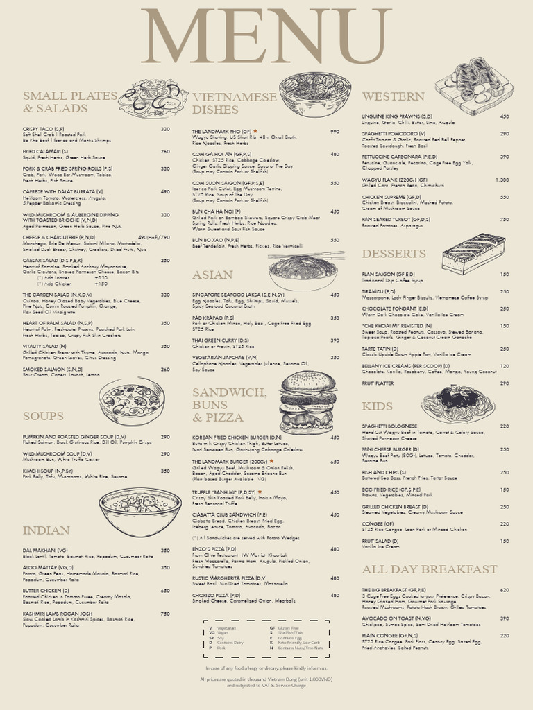 A La Carte Menu | PDF | Hamburgers | Salad