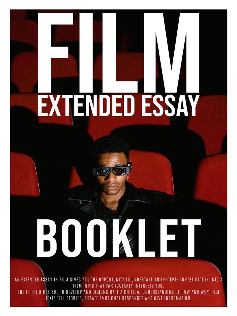 Film EE Booklet | PDF | Essays | Knowledge
