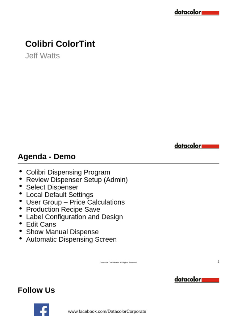 8 - Colibri Software - ColorTint | PDF | Technology & Engineering