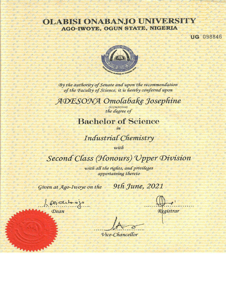 BSc. Certificate Compressed | PDF
