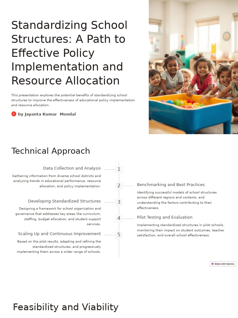 Standardizing School Structures A Path To Effective Policy ...