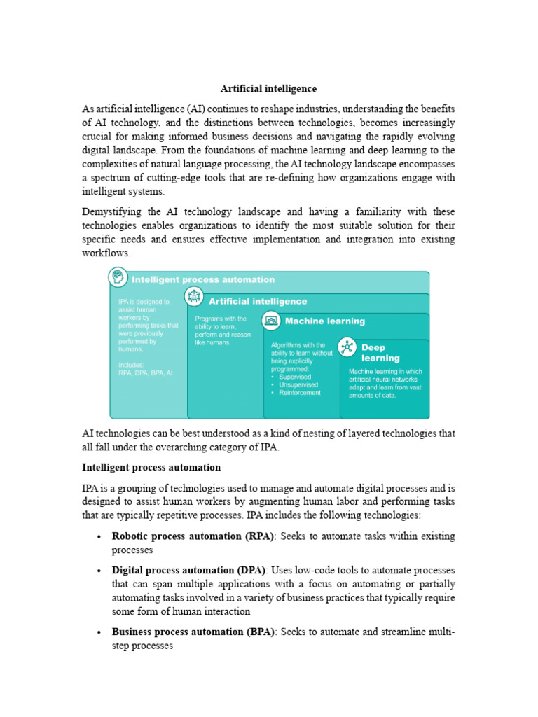 Unit 5 - AI - Part1 | PDF | Machine Learning | Artificial Intelligence