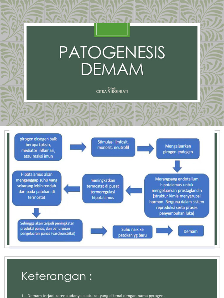 Patogenesis Demam: Peran Pirogen | PDF | Sains & Matematika