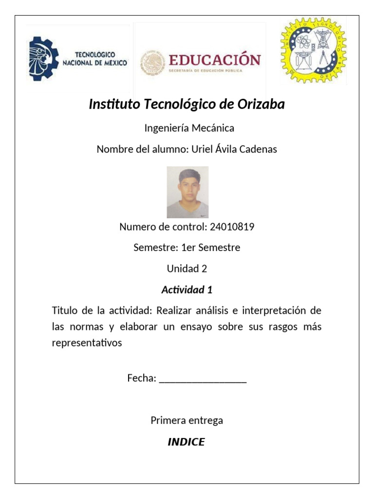 Uriel Avila | PDF | Calidad (comercial) | Sistema de manejo de calidad