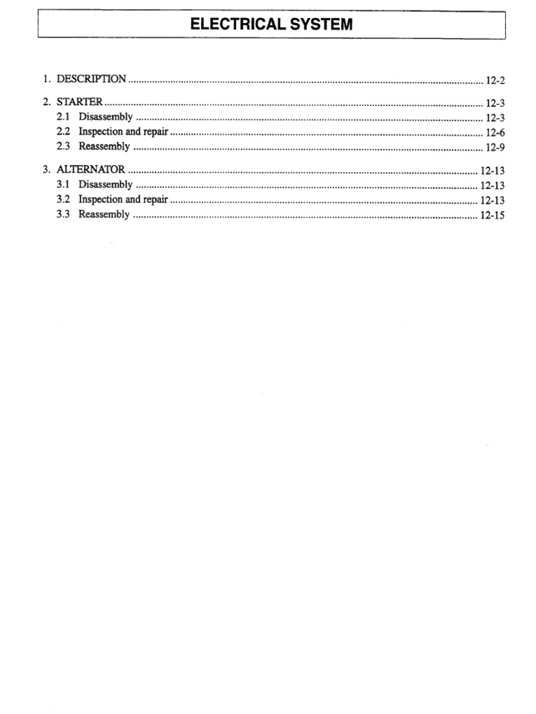 Electrical | PDF