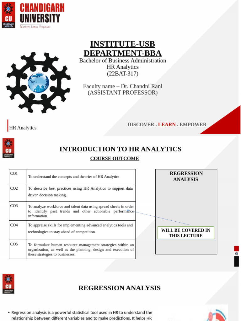 2.1.3 Regression Analysis | PDF | Dependent And Independent Variables | Linear Regression