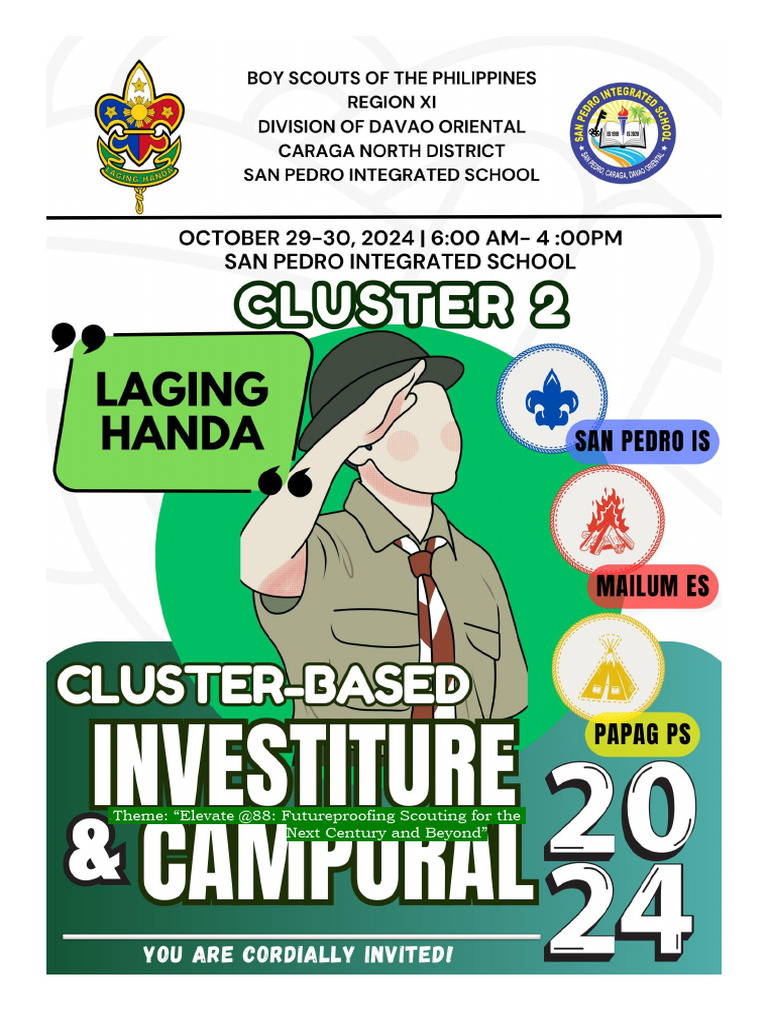 BSP Investiture Ceremony 2024 | PDF | Scouting | Youth Movements