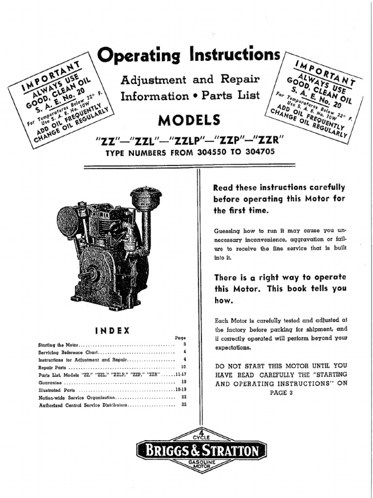 Model ZZ-domestic | PDF | Hazards | Engines