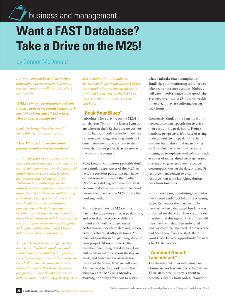 A Faster Database Metaphor | PDF | Data Warehouse | Business Intelligence A Faster Database Metaphor | PDF | Data Warehouse | Business Intelligence