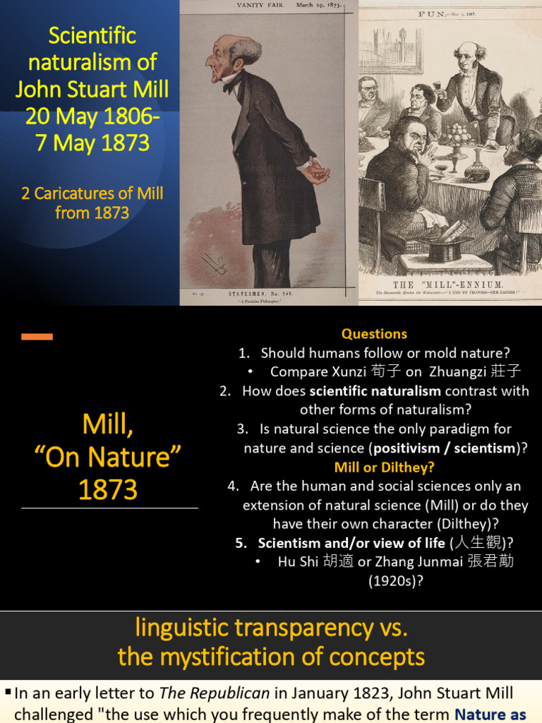 14 +Mill+Nature | PDF | Naturalism (Philosophy) | Science