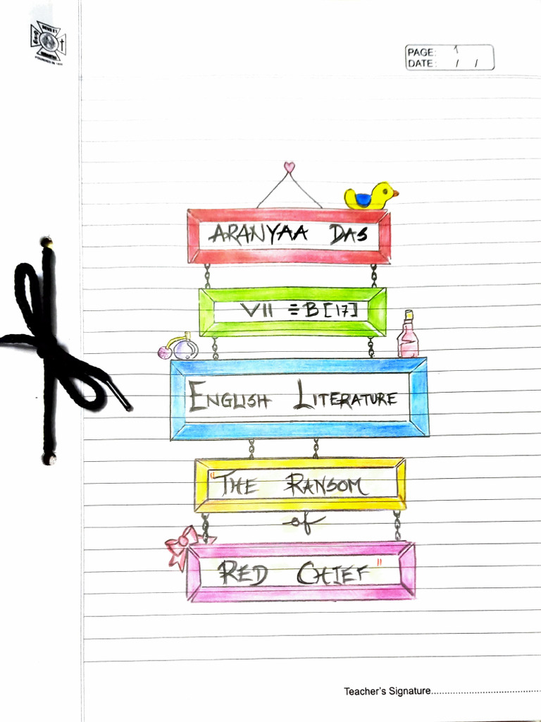 Class 7 English Literature Project | PDF