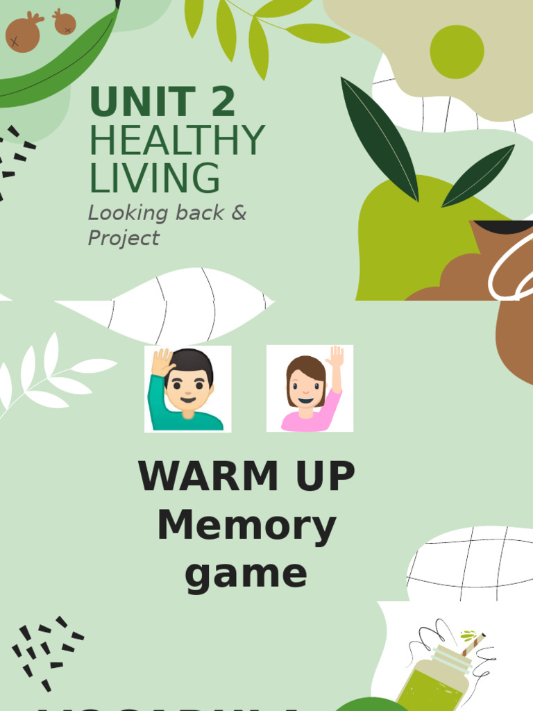 Unit 2 - Looking Back & Project | PDF