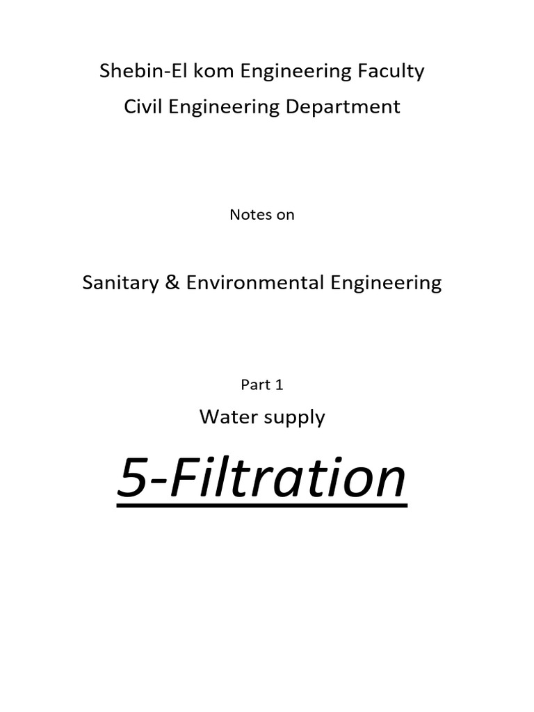 05 - Filtration | PDF