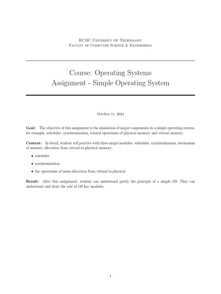 Assignment CO2018 | PDF | Computer Data Storage | Process (Computing)