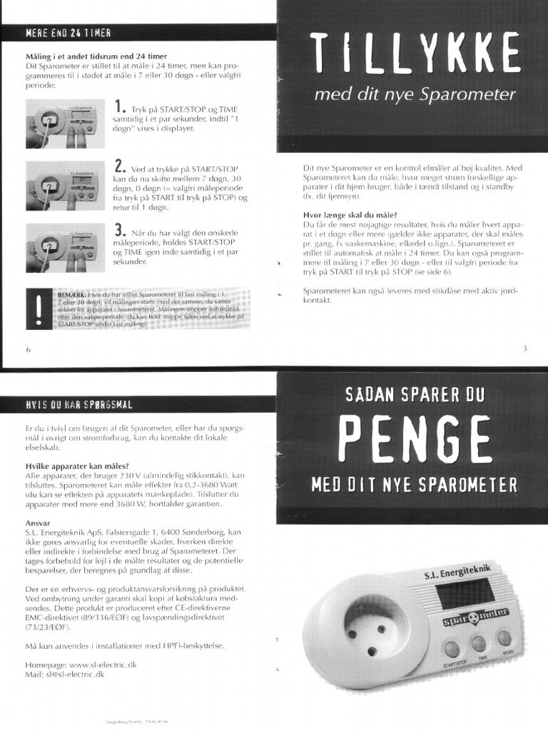 Sparometer Manual | PDF