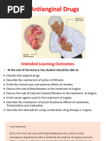 Antianginal Drugs Overview and Types | PDF | Vasodilation | Vascular ...