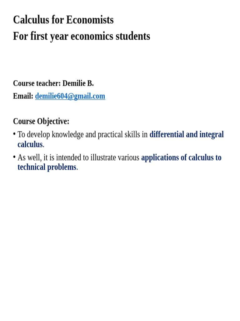 Calculus - Chapter One | PDF | Function (Mathematics) | Elasticity ...