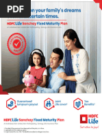 MC0620179931 HDFC Life Sampoorn Nivesh Retail Brochure | PDF | Insurance | Life Insurance