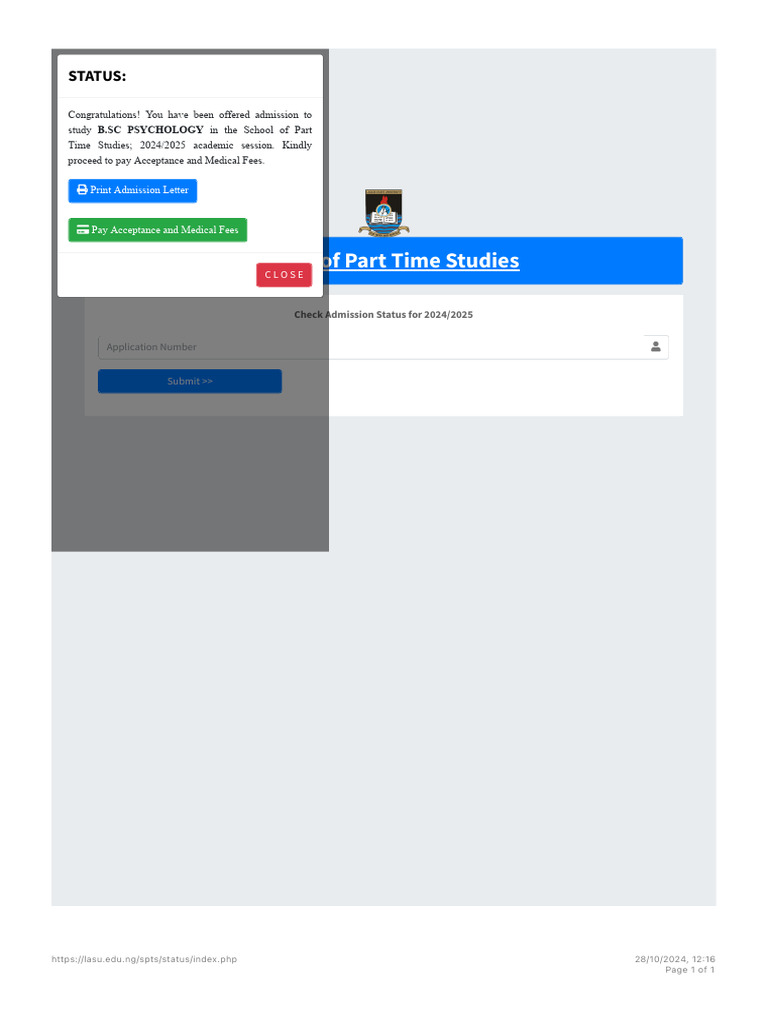 Lasu SPTS-1 | PDF