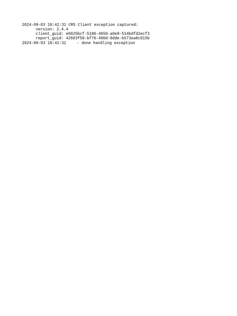 Crash Report | PDF