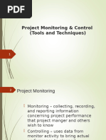 BF Project Monitoring and Control Template - Google Sheets | PDF | Computing