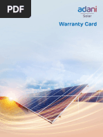 Adani Solar Brochure With Datasheets | PDF | Electrical Components ...