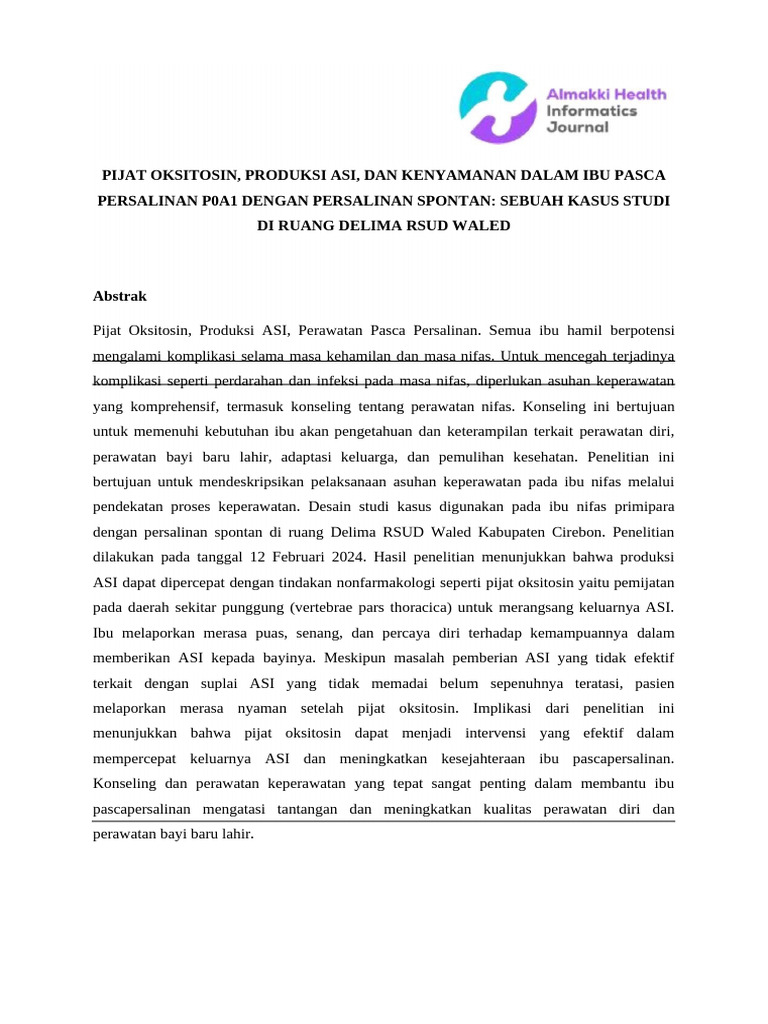 Jurnal Faris | PDF | Kesehatan Holistik | Sains & Matematika