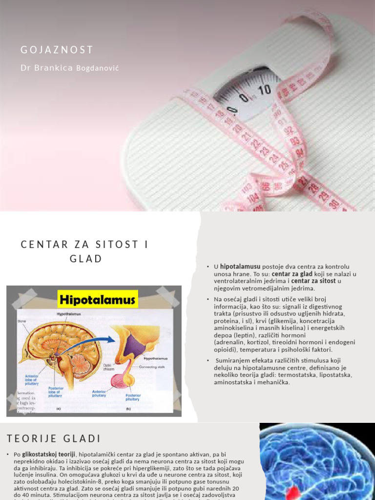 Gojaznost Prezentacija | PDF