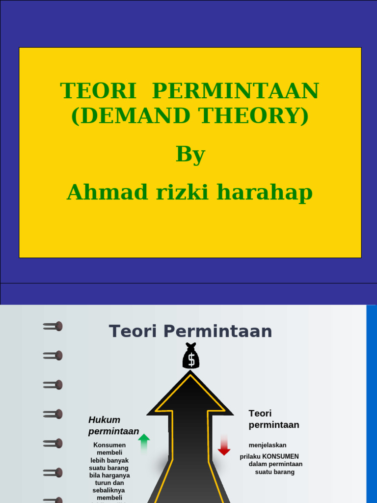 Meet 2 (Teori Permintaan) | PDF