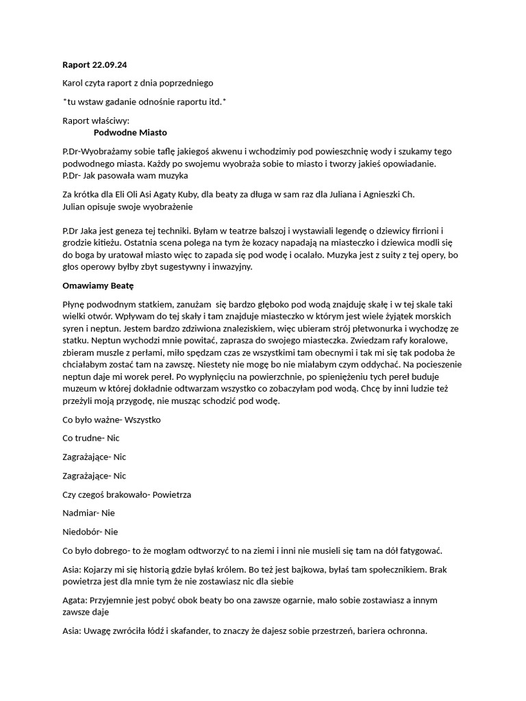 Raport 22.09 | PDF