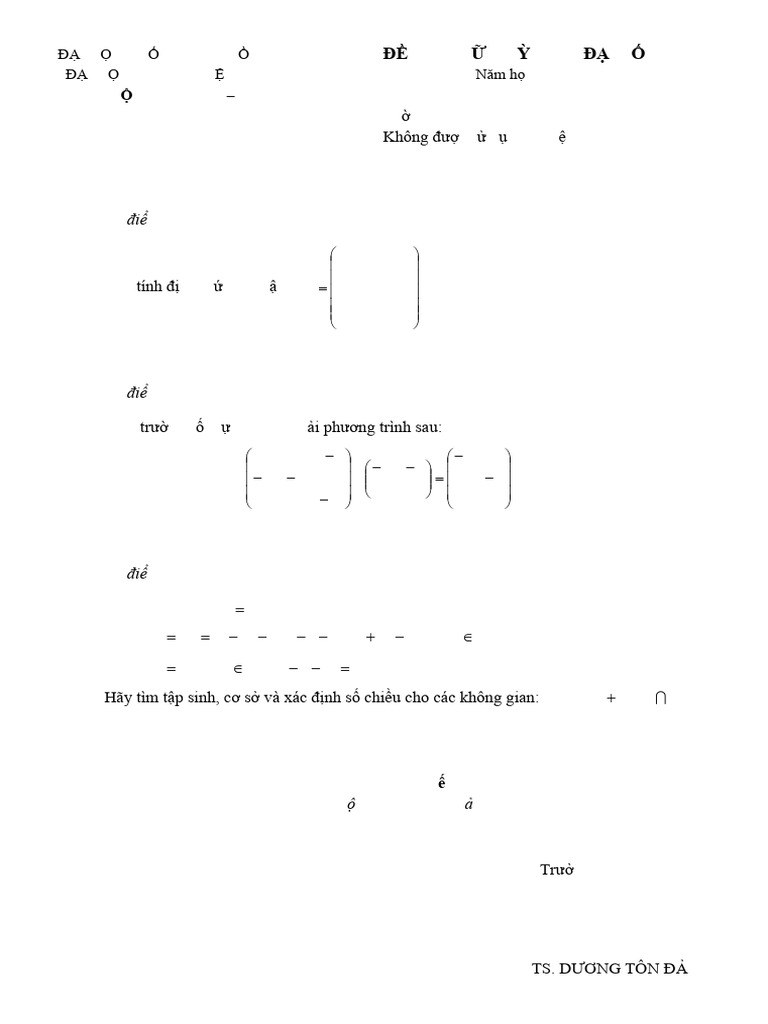 De Thi Giua Ky 2 Mon DSTT Nam Hoc 2012-2013 Lop MA003.D21 | PDF