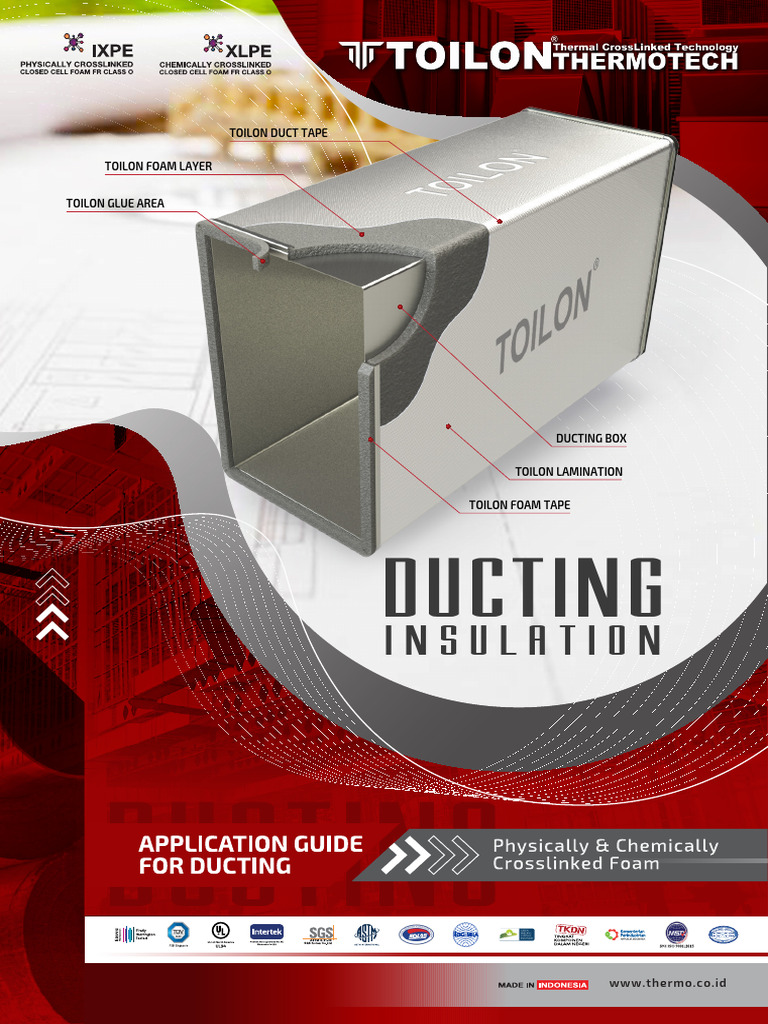 Ducting Installation Guide | PDF | Lamination | Adhesive