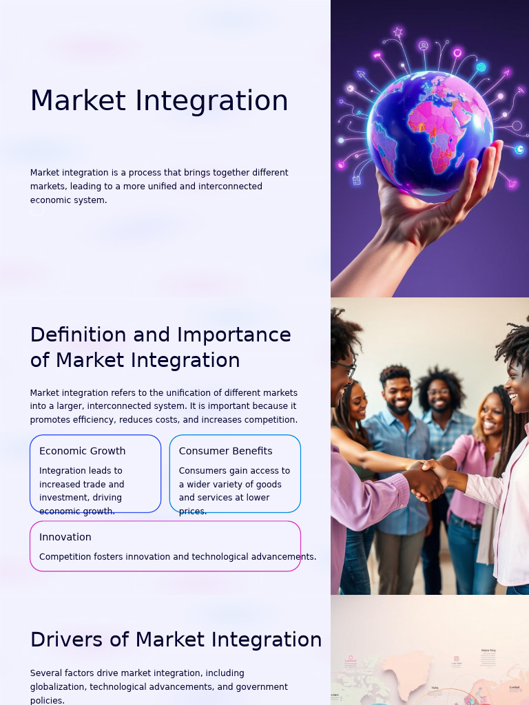 Introduction To Market Integration | PDF | Free Trade | Market (Economics)