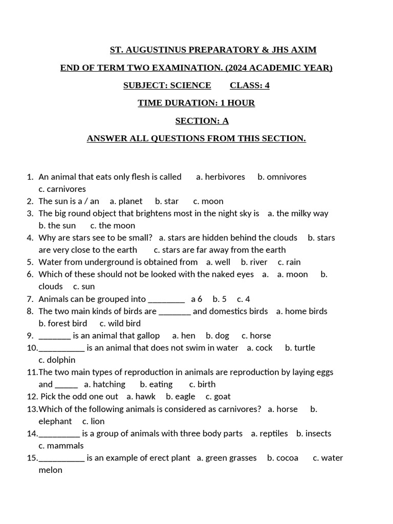 Basic Four Science | PDF | Birds | Water