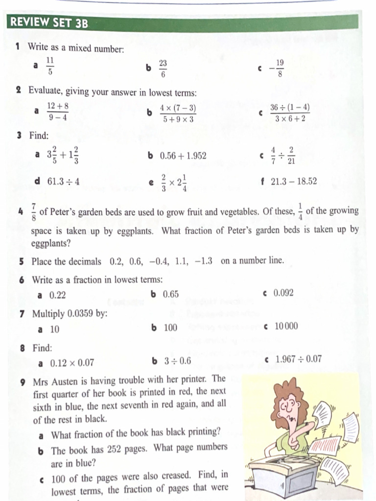 Mathematic Review Sets For Grade 8 | PDF