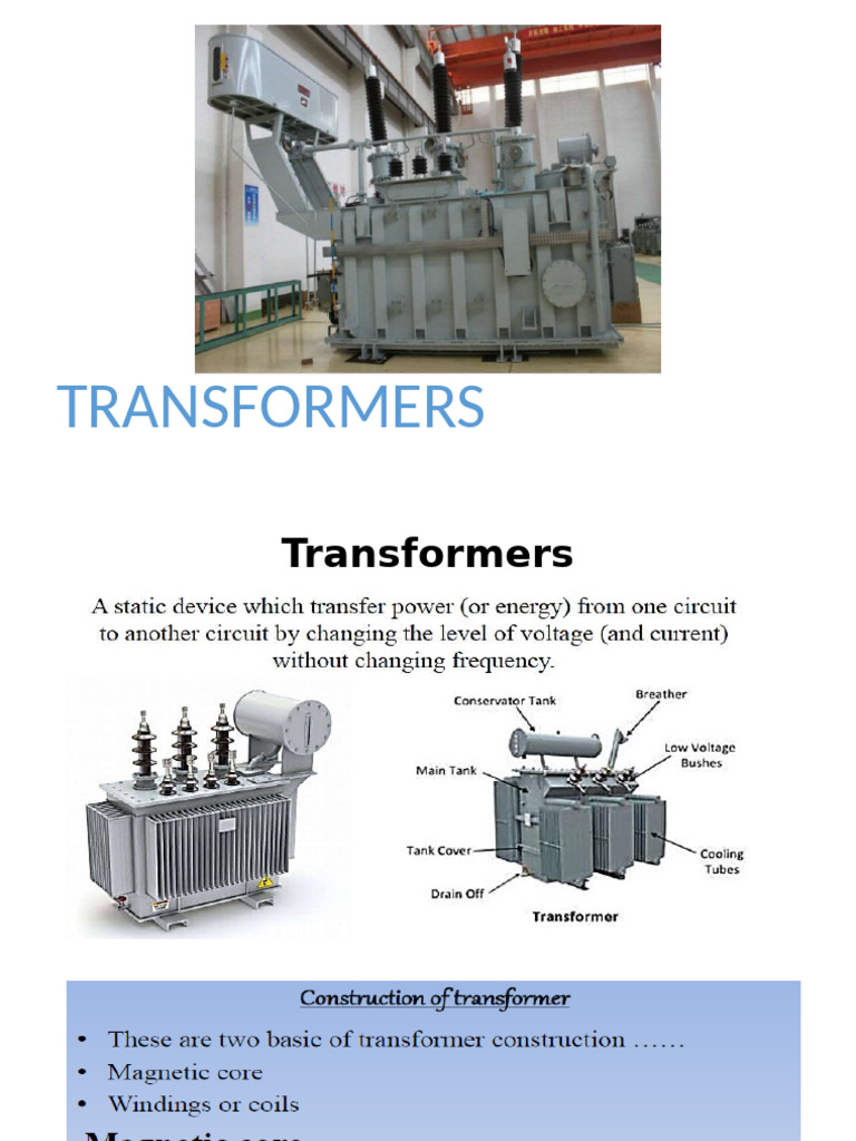 Transformers | PDF | Transformer | Electromagnetic Induction